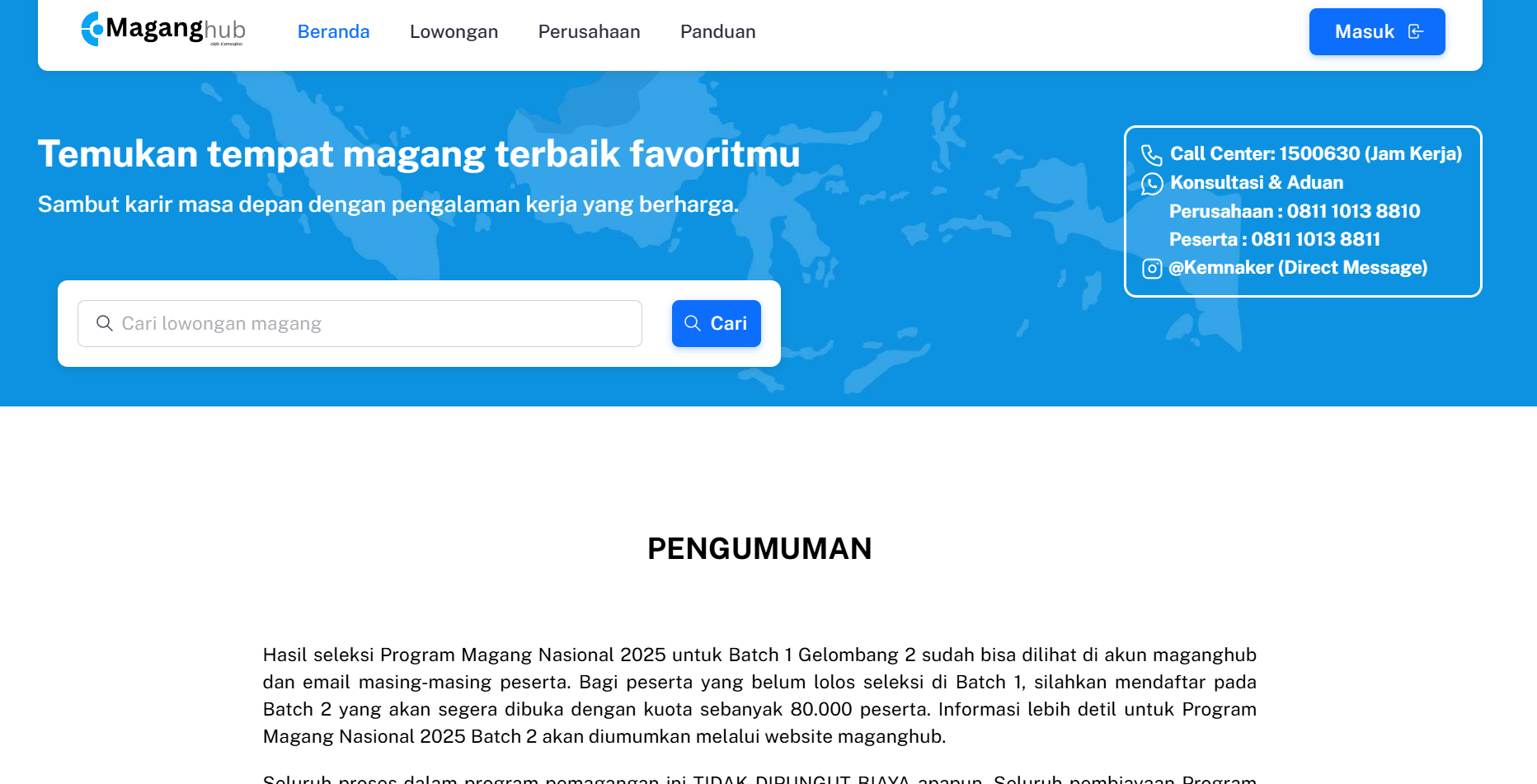 Panduan Lengkap Mengikuti Program Magang Nasional Kemenaker (MagangHub ...